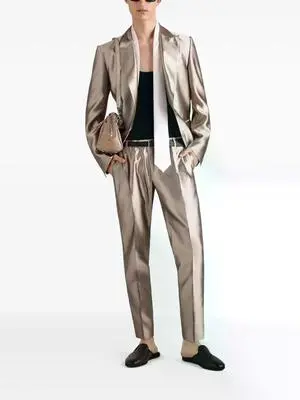 Dolce & Gabbana Silk Shantung Trousers