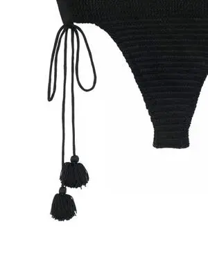ELOU Azure Crochet Bikini Bottoms