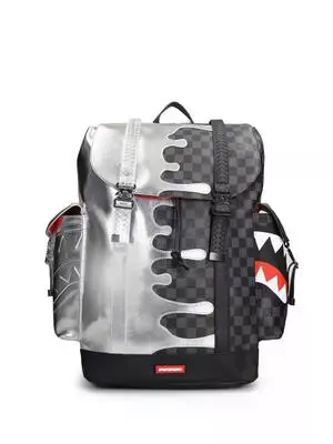 SPRAYGROUND Check Pattern Shark Backpack