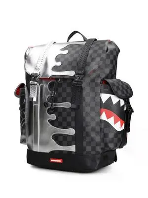 SPRAYGROUND Check Pattern Shark Backpack