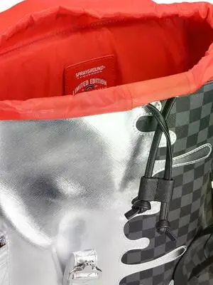 SPRAYGROUND Check Pattern Shark Backpack