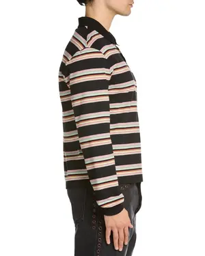 Marni Slim Fit Long Sleeve Polo Shirt