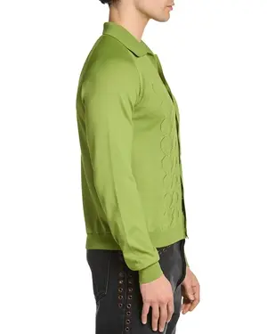 Marni Knitted Polo Cardigan