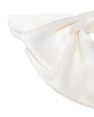 Maje Satin Silk Bow Barrette