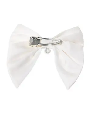Maje Satin Silk Bow Barrette