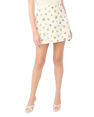 Print Mini Skirts