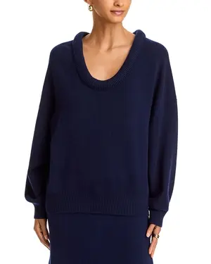Ted Baker London Carmen Linen Skirt - Navy