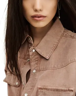 Ba&sh Jada Button Front Shirt
