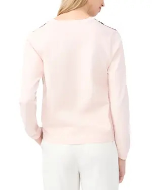 Ted Baker London Lisa Mixed Media Cardigan