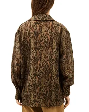 Ba&sh Printed Paisley Shirt