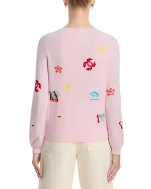 Jumper 1234 Seaside Tribute Cashmere Crewneck Sweater