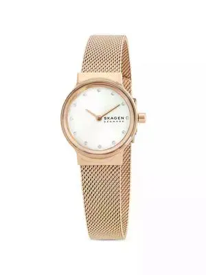 Skagen Freja Lille Mesh Watch - White