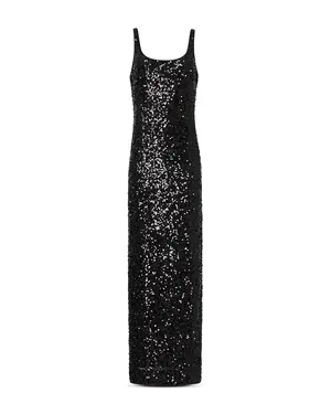 MILLY Tatum Sequin Maxi Dress