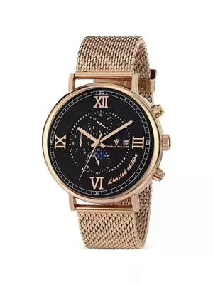 CHRISTIAN VAN SANT Somptueuse Ltd 46mm Chronograph Watch - Black