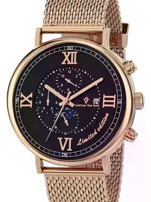 CHRISTIAN VAN SANT Somptueuse Ltd 46mm Chronograph Watch