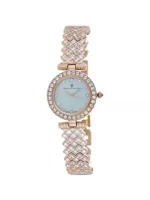 CHRISTIAN VAN SANT Romana 25mm Watch With Crystal Embellishments