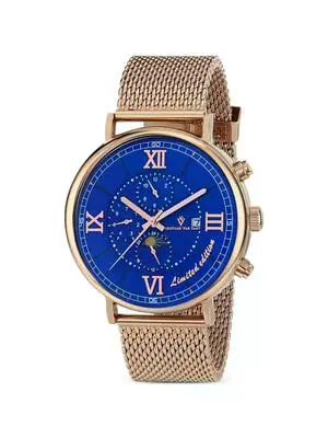 CHRISTIAN VAN SANT Somptueuse Limited Edition 46mm Watch - Blue