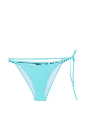 Loewe Floral-jacquard Side-tie Bikini Bottoms
