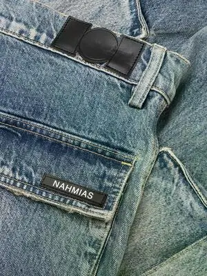 NAHMIAS Logo-patch Cargo Jeans