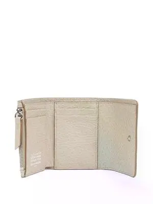 MAISON MARGIELA Four Stitches Zip Wallet - Neutrals