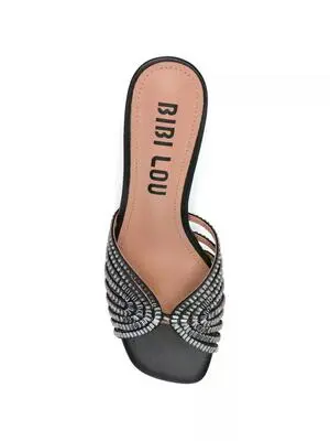 BIBI LOU Serabi Crystal-embellished Caged Sandals