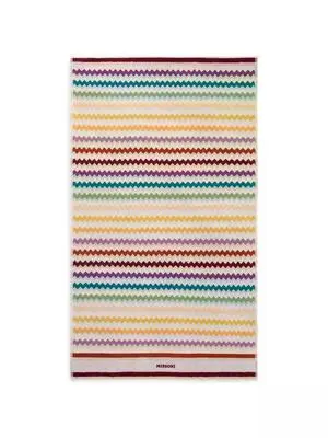 Missoni Watamu Zigzag Beach Towel - Neutrals