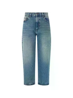 DIESEL® Faded High-waist Jeans