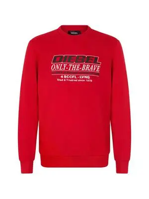 DIESEL® Graphic Print Sweatshirt