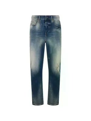 DIESEL® Faded Distressed Jeans