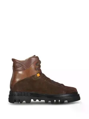 Santoni Lace Up Boots For Men