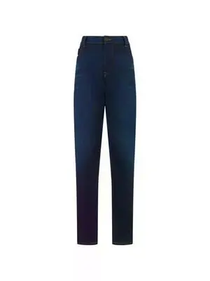 DIESEL® High-waisted Straight-leg Jeans