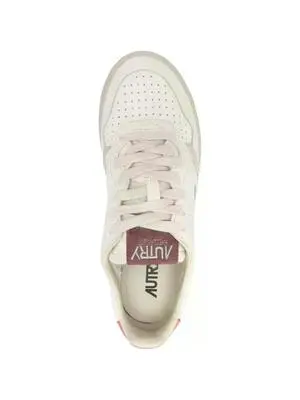 AUTRY Medalist Panelled Leather Sneakers - Neutrals