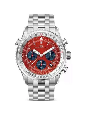 OCEANAUT Flight 46mm Watch - Red