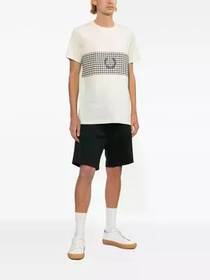 Fred Perry Check Laurel T-shirt