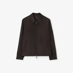 Burberry Reversible Harrington Jacket - Peat Brown