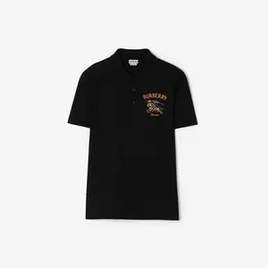 Burberry Knight Check Cotton Polo Shirt