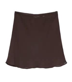 DÔEN Mini Skirt Slip - Umber