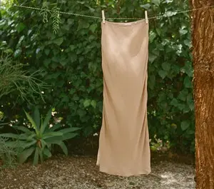 DÔEN Long Skirt Slip - Sand Dollar