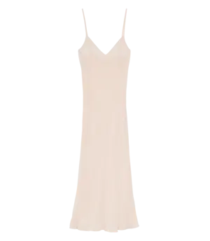 DÔEN Long Deep V-neck Slip - Conch