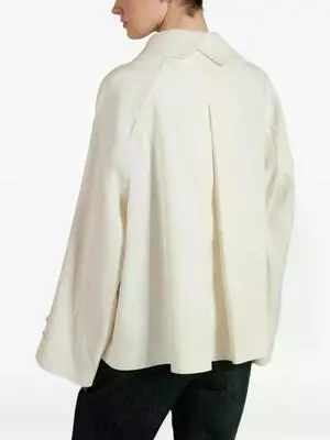 SLOWEAR Pleat-detail Wide-fit Jacket