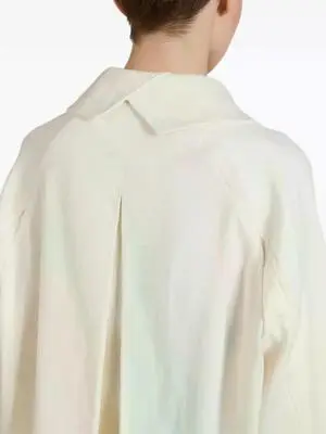 SLOWEAR Pleat-detail Wide-fit Jacket