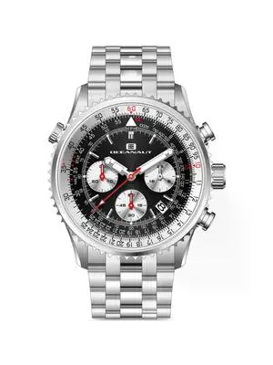 OCEANAUT Flight 46mm Watch - Black