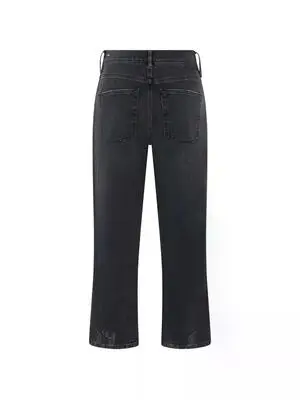 DIESEL® Distressed Wide-leg Jeans