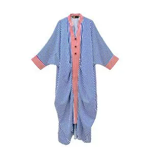 XCLAMATIONS UK Marakesh Bubble Dress With Bishop Collar And High-low Hem