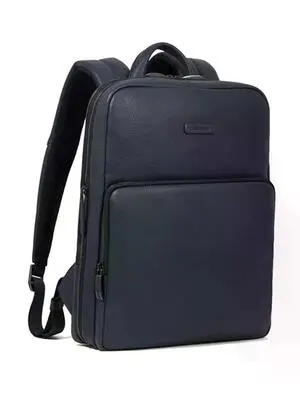 PIQUADRO Logo Plaque Backpack