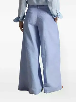 Polo Ralph Lauren Wide-leg Cotton Trousers
