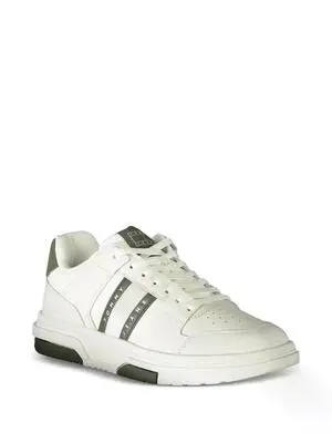 Tommy Hilfiger Green Contrast Detail Lace-up Sneakers