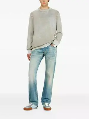 DIESEL® Logo Embroidered Cotton Jumper