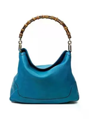 Gucci Bamboo Handle Leather Bag