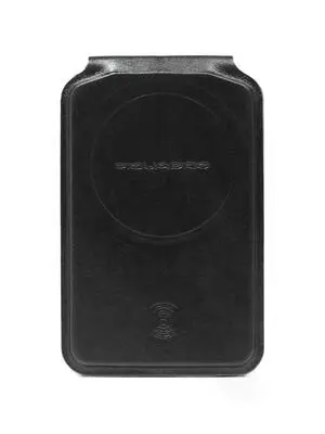 PIQUADRO Leather Rechargeable Tracker Wallet